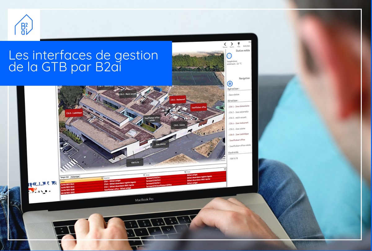 Smart building - Focus sur les interfaces de gestion - B2ai - Automatisme & Intégration